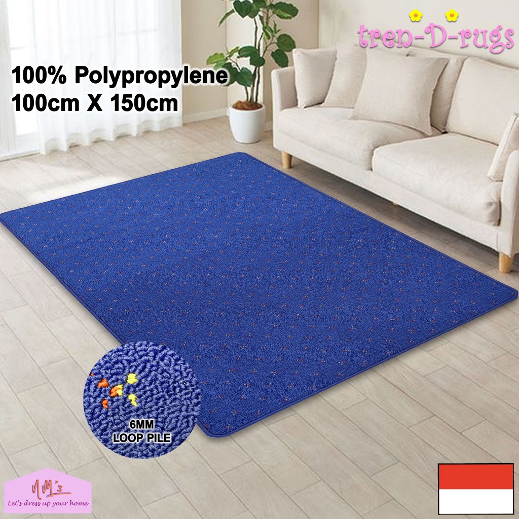 Jual Karpet Polypropylene Polos Lantai Ruang Tamu Tidur Permadani ...