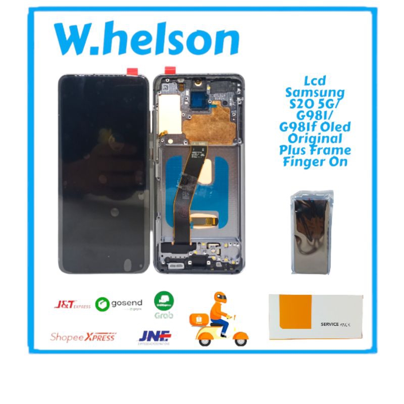 Jual LCD TOUCHSCREEN SAMSUNG GALAXY S20 5G/G981/G981F OLED ORIGINAL ...