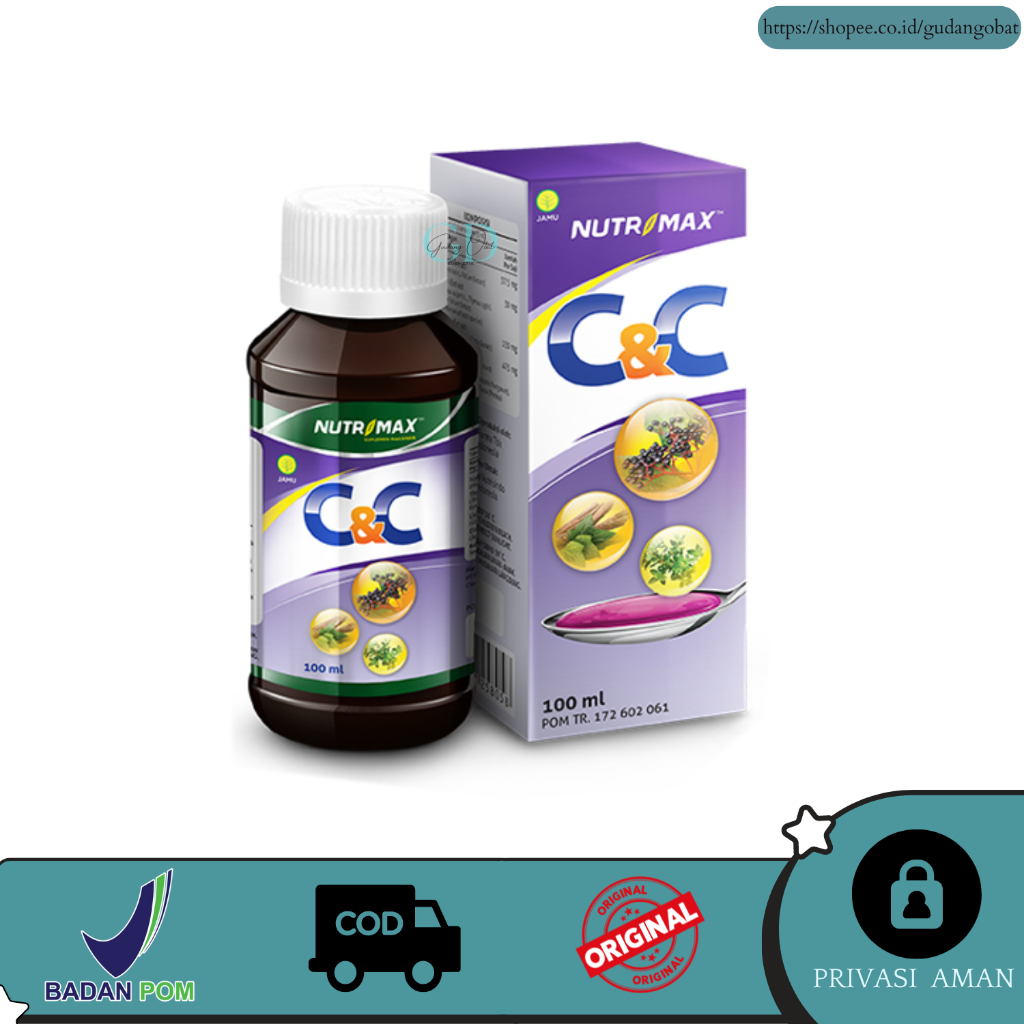 Jual Nutrimax C&C (Cough & Cold) 100 Ml - Obat Batuk Pilek Influenza ...