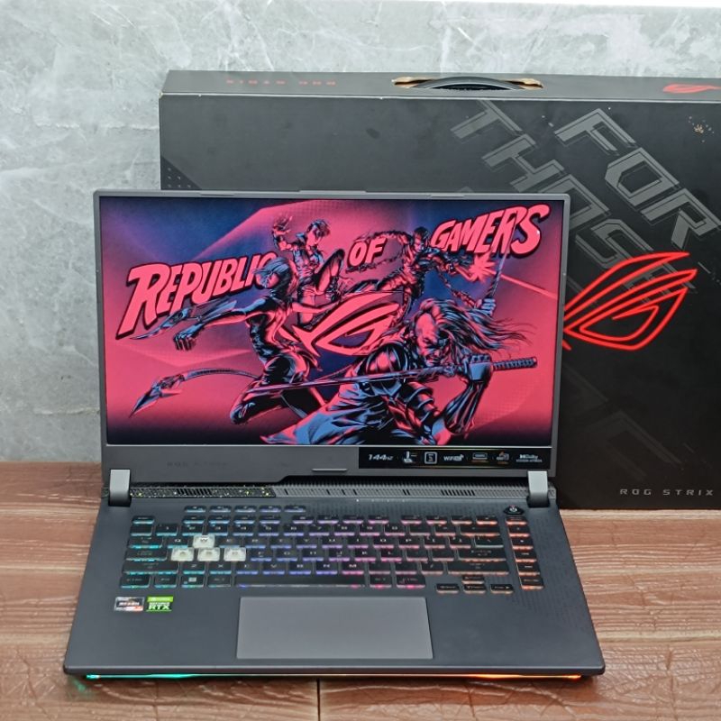 Jual Laptop ROG STRIX G513RC AMD RYZEN 7-6800H RAM 8GB SSD 512GB RTX ...