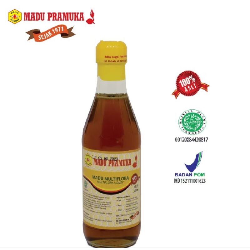 Jual Madu Pramuka Berbagai Varian Kemasan 350ml Bisa COD dan Pengiriman ...