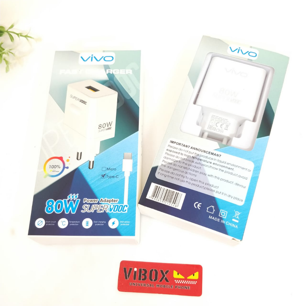 Jual Travel Charger Casan VIVO V25 V27e V27 V29 V30 X80 Y100 Z7x T1 PRO ...
