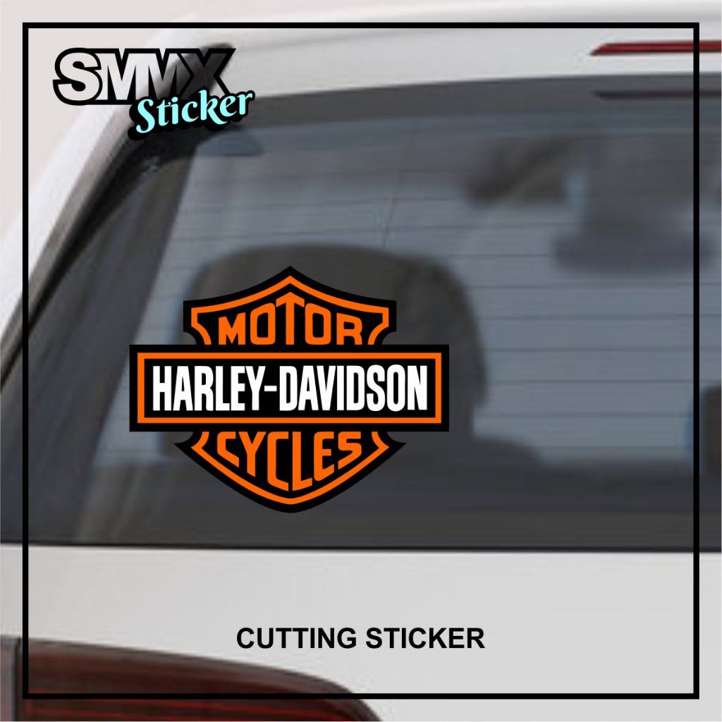 Jual Cutting Sticker Logo HD Harley Davidson Vintage | Shopee Indonesia