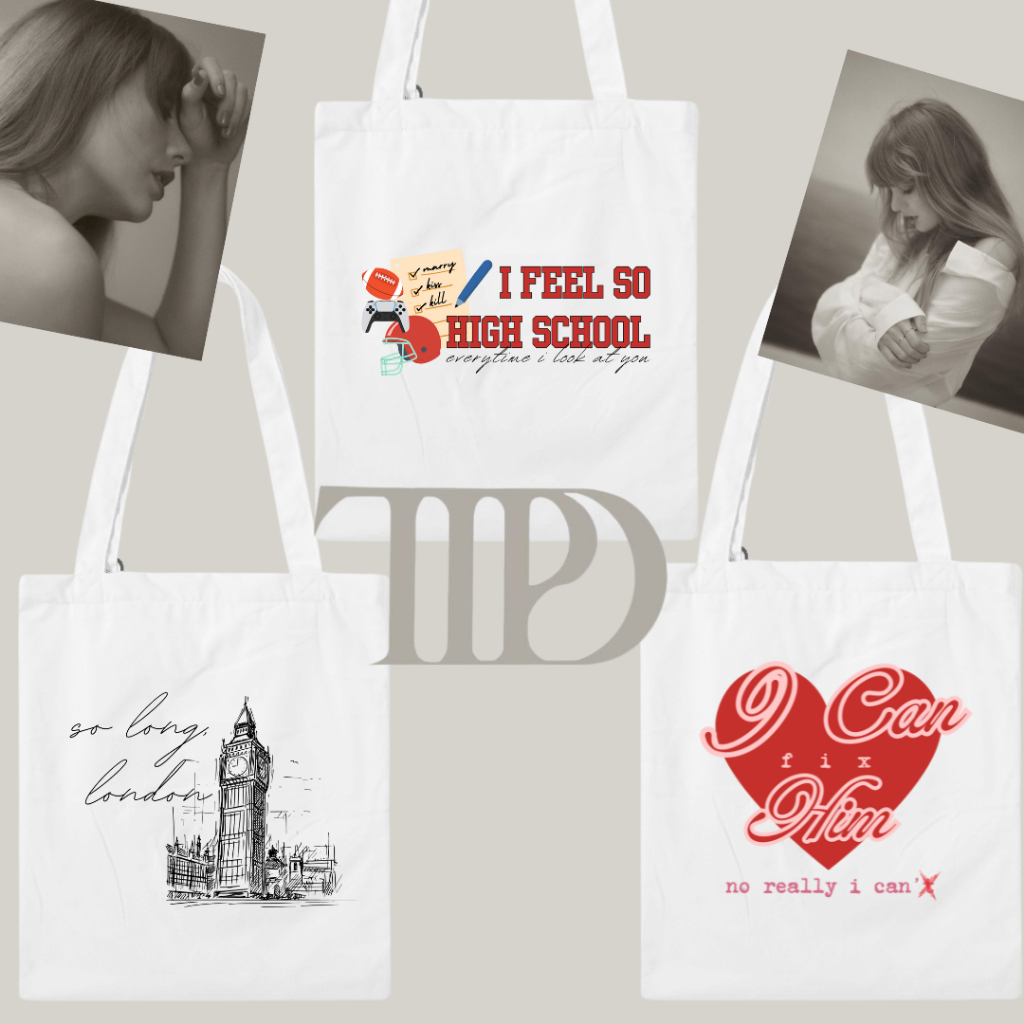 Jual tote bag taylor swift ttpd | Shopee Indonesia