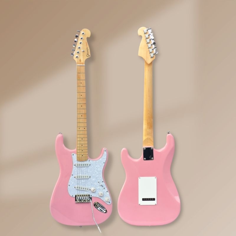 Jual Gitar original difergio -Gitar elektrik stratocaster warna pink ...