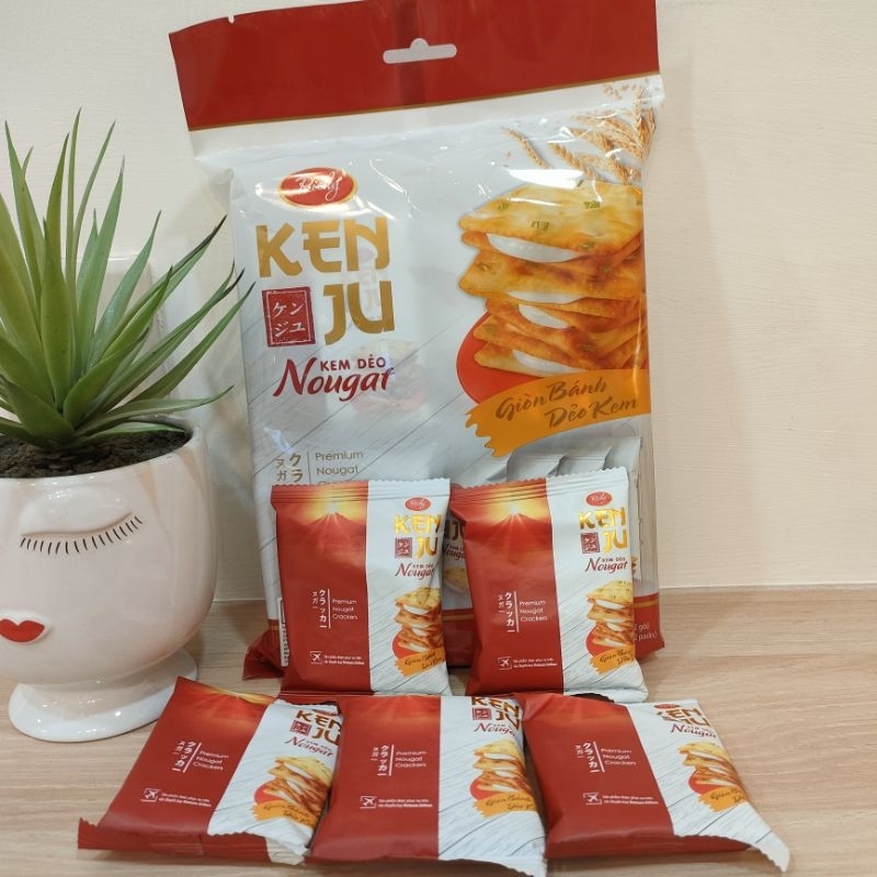 Jual Kenju Nougat Cracker isi 12 import Vietnam | Shopee Indonesia