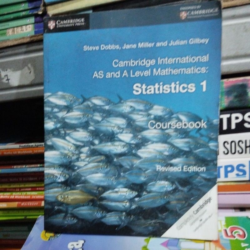 Jual cambridge international as and a level mathematics statistics 1 ...