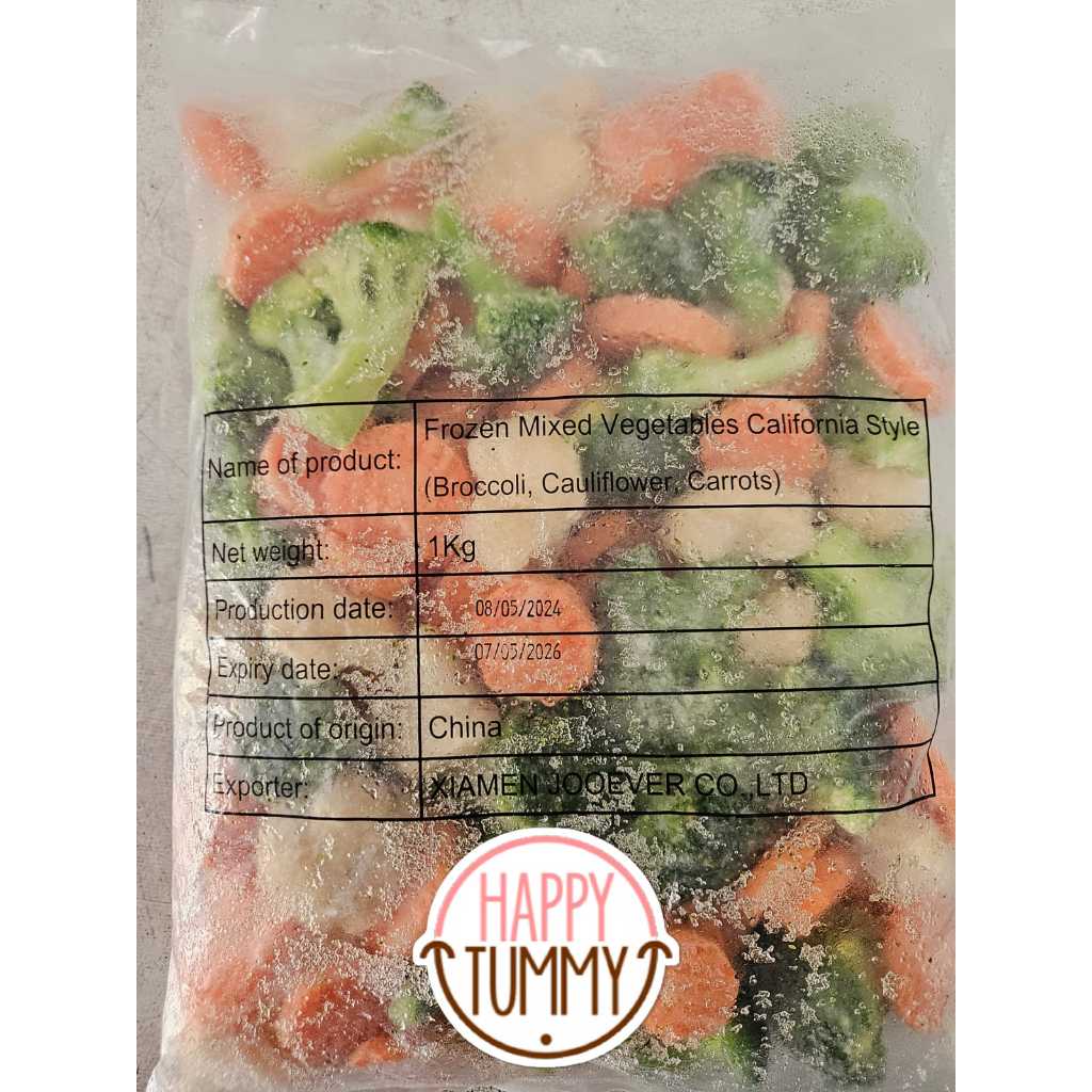 Jual Frozen mixed vegetables california style brokoli kembang kol ...