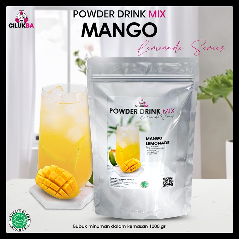 Jual Bubuk Minuman Rasa Mango Lemonade 1 kg / Powder Drink Mix | Shopee ...