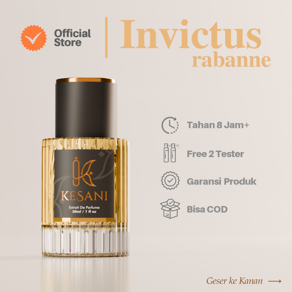Jual INVICTUS - Parfum Pria Tahan lama Extrait De Parfume Inspired ...