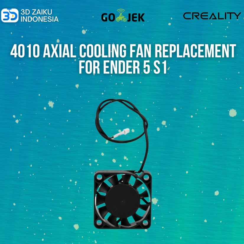 Jual Original Creality Ender 5 S1 4010 Axial Cooling Fan Replacement ...