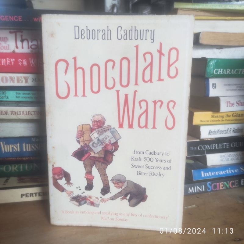 Jual Buku CHOCOLATE WARS by Deborah Cadbury | Shopee Indonesia