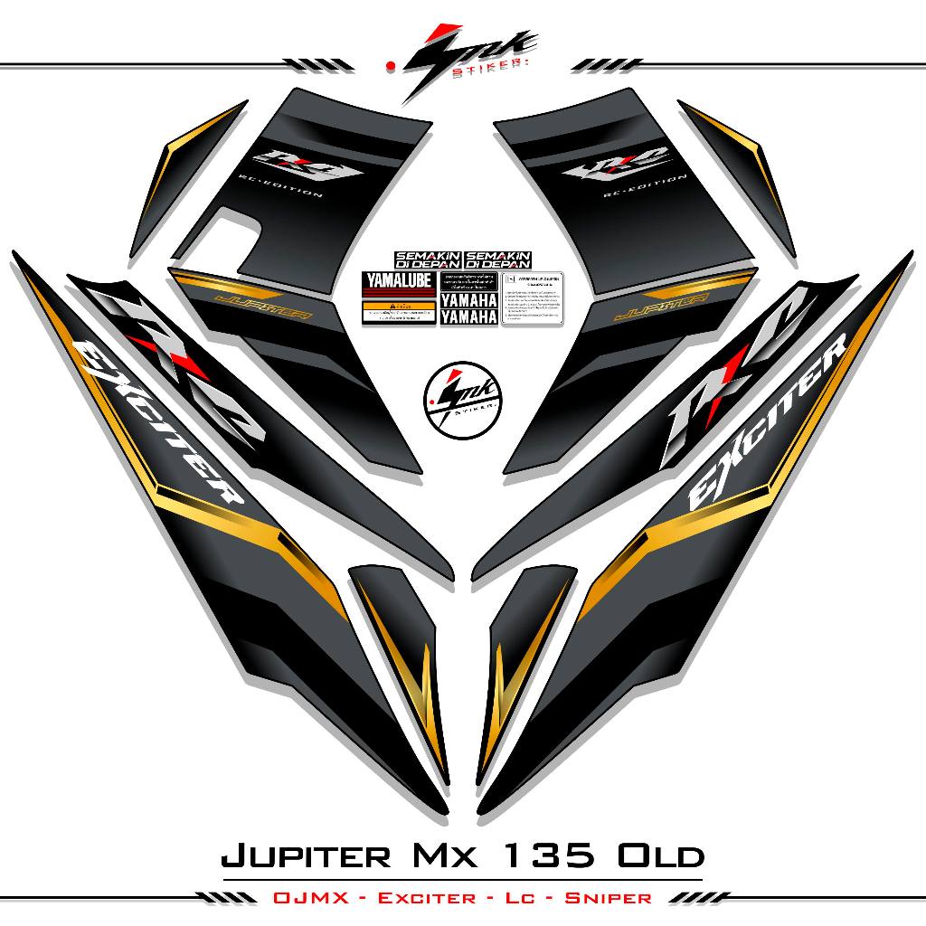 Jual Stiker Striping Jupiter Mx Lama 135 List Body Variasi Stiker ...