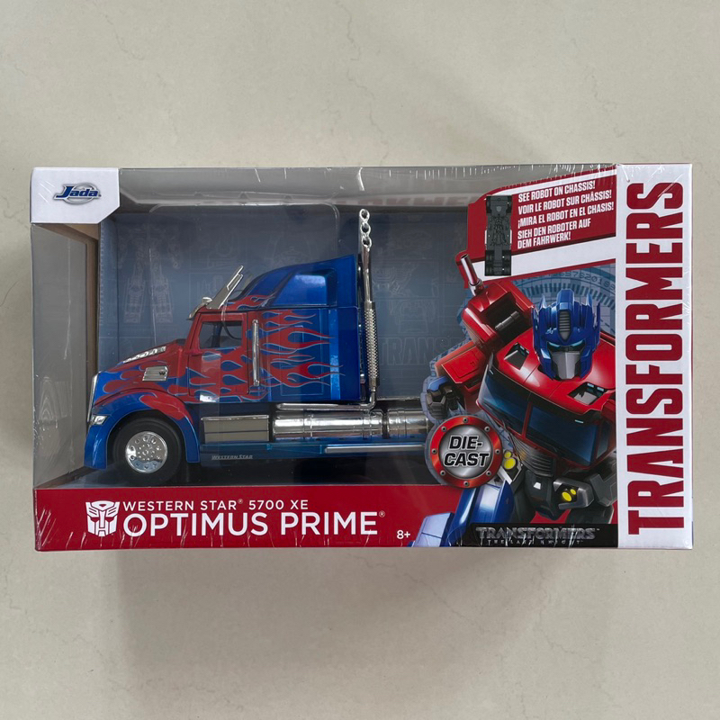 Jual Jada Toys Transformers Optimus Prime Western Star 5700 XE Skala 1: ...