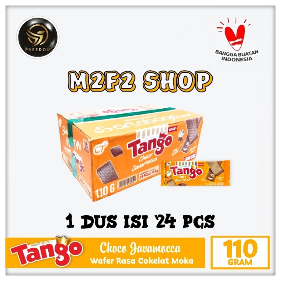 Jual Tango Wafer Choco Javamocca | Krim Cokelat Kopi Moka - 110 gr ...