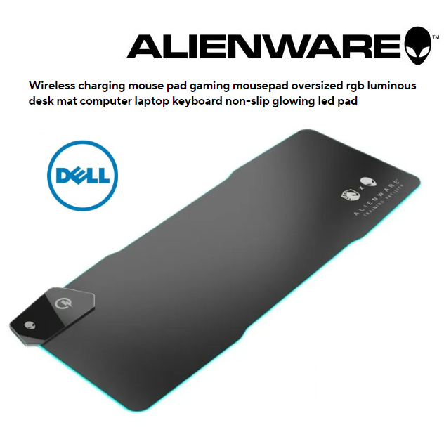Jual Mousepad Gaming Dell Alienware Charging 15W RGB WCMP-2 Wirelees ...