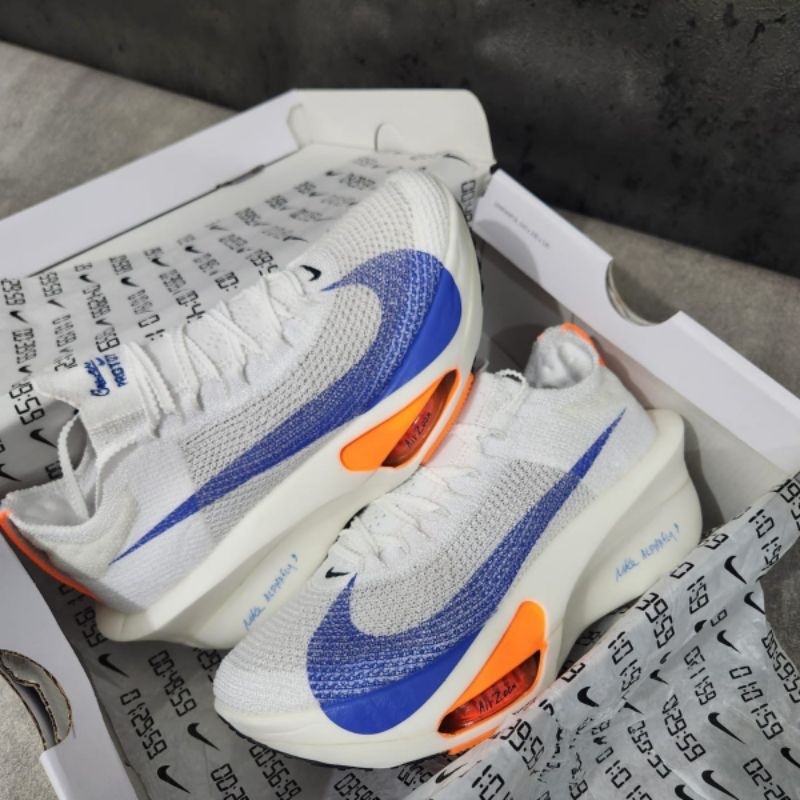 Jual NIKE ZOOMX ALPHAFLY 3 NEX% BLUE PRINT | Shopee Indonesia