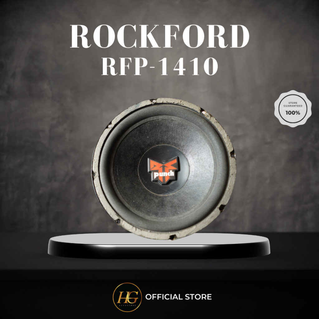 Jual Subwoofer 10 inch Rockford Fosgate Punch RFP 1410 (second ...