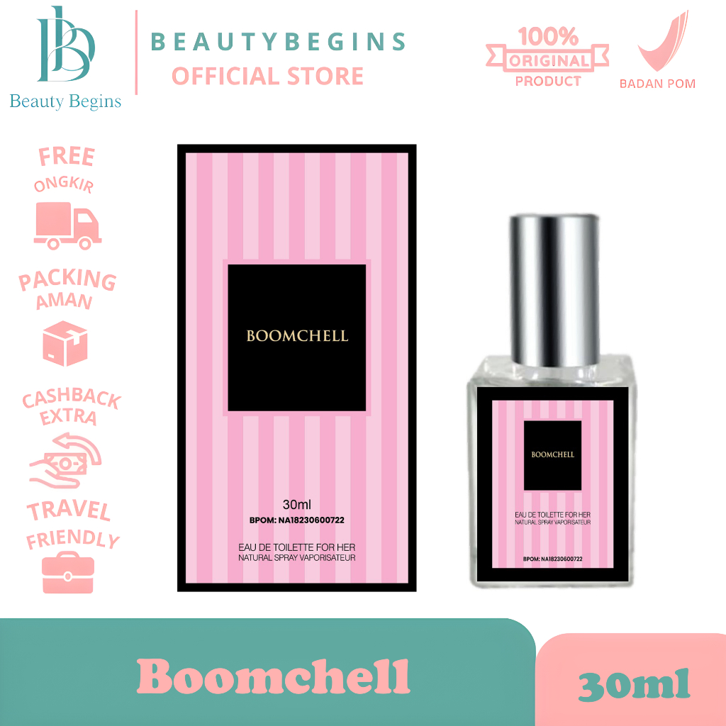Jual BB - [BPOM] Parfum Boomchell 30ml Premium / Parfum Boomchell 30ml ...