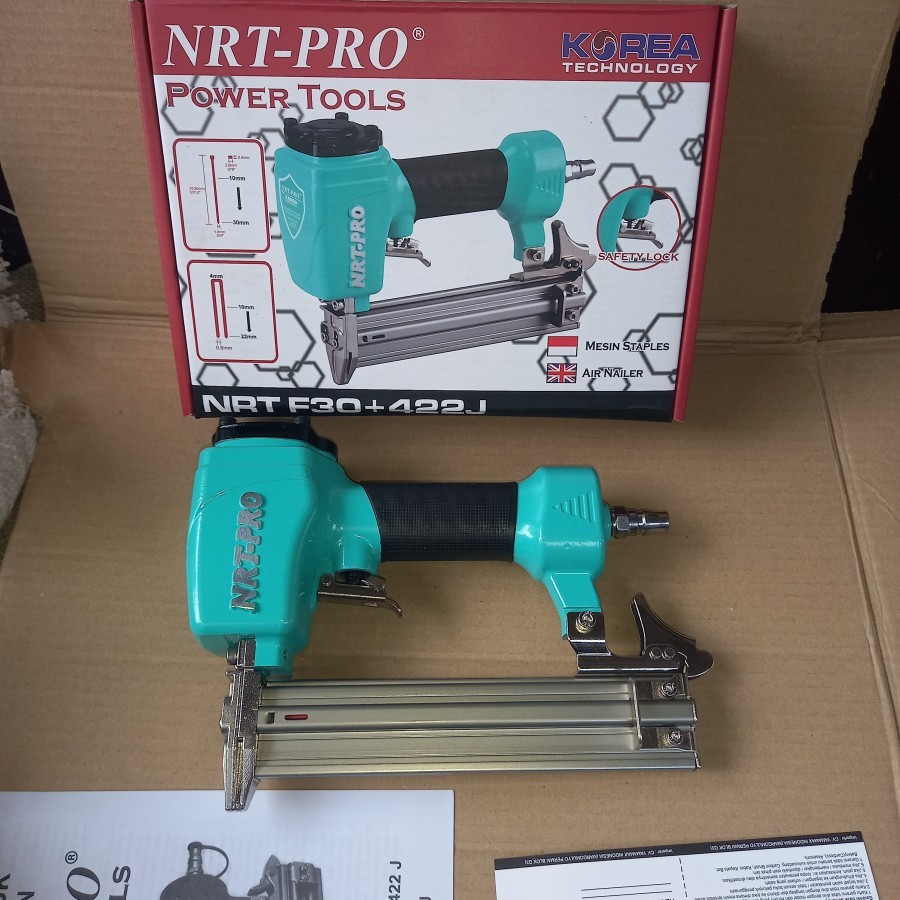 Jual NRT PRO F30 HD + 422 J AIR NAILER MESIN PAKU TEMBAK ANGIN 2 IN 1 | Shopee Indonesia