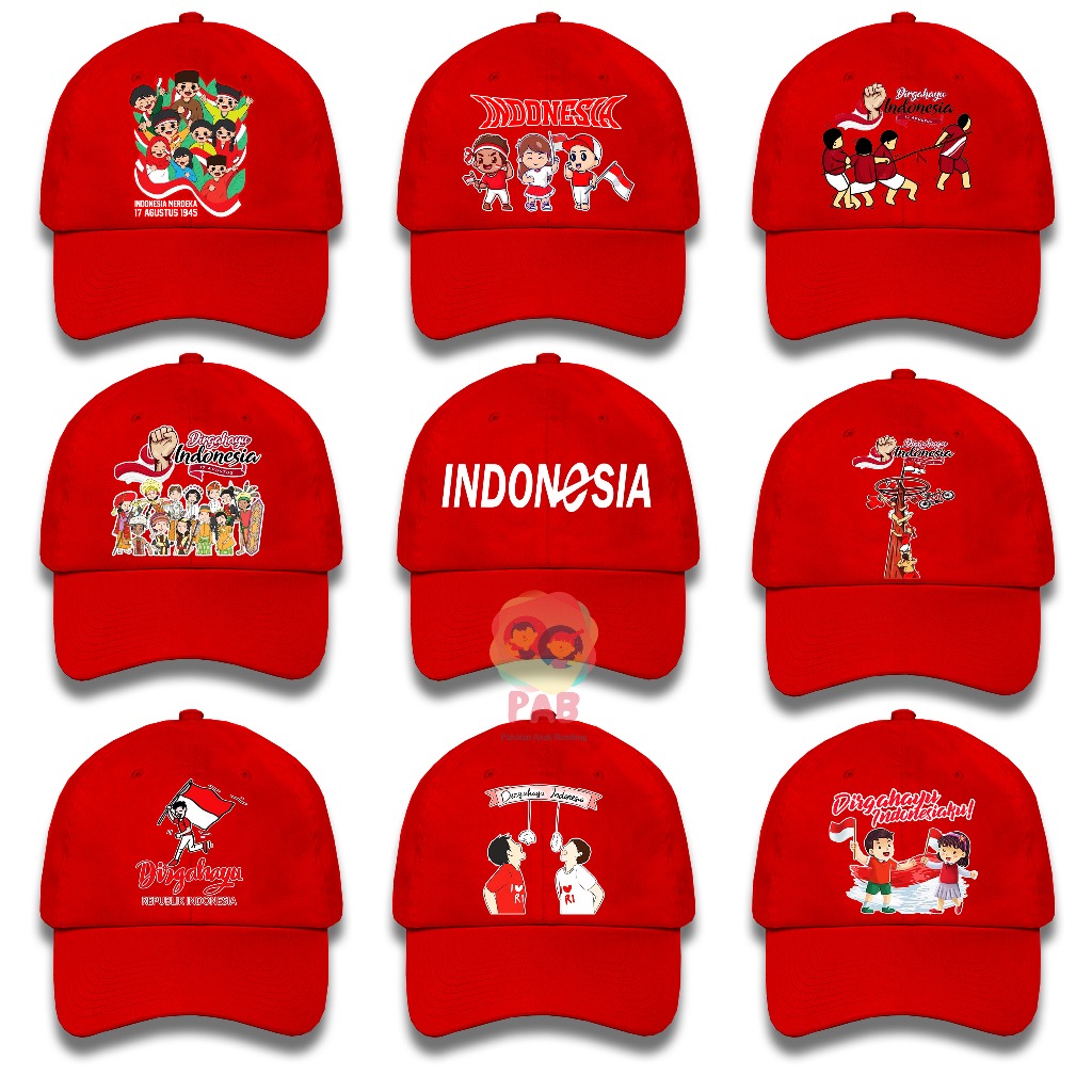 Jual TOPI DISTRO ANAK BASEBALL HUT RI 17 AGUSTUS KE 79 KEMERDEKAAN ...