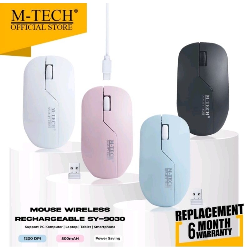 Jual M-Tech Mouse Wireless 2,4Ghz SY-9030 | Shopee Indonesia