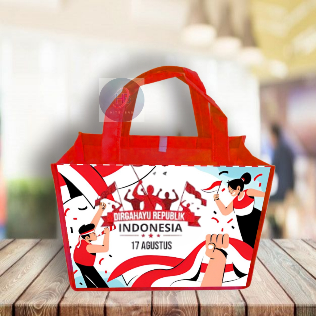 Jual TAS BINGKISAN KEMERDEKAAN RI/BISA TAMBAH NAMA DAN POTO/TAS TEMA ...