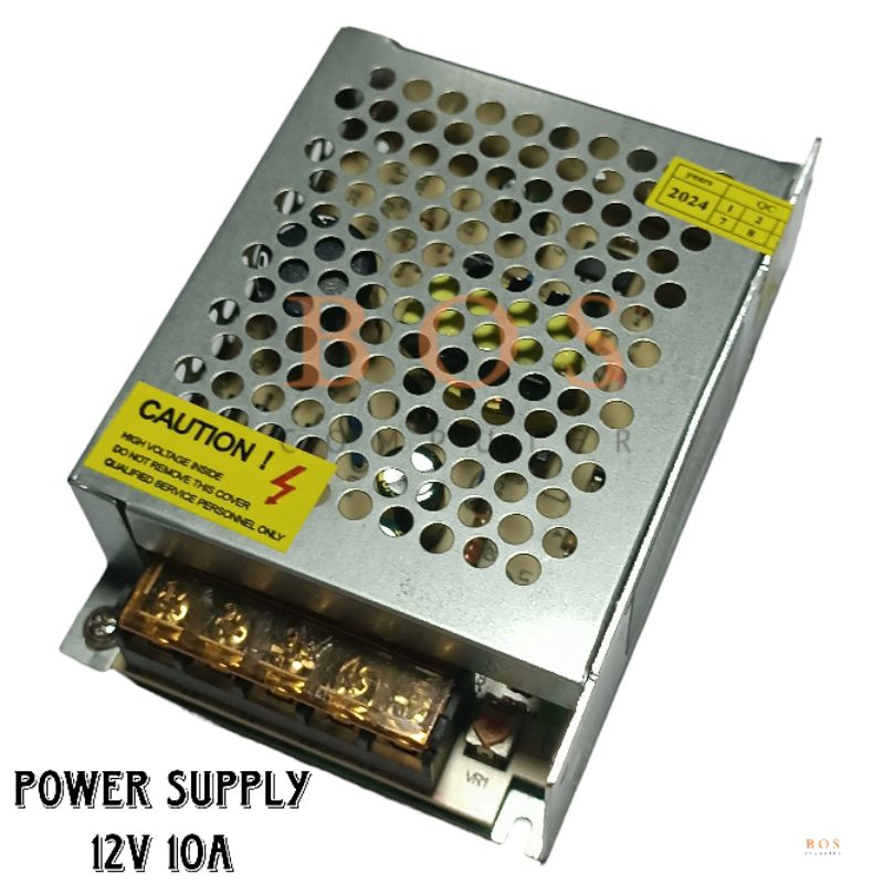Jual POWER SUPPLY 12V 10A / POWER SUPPLY CCTV LED STRIP 12V 10A ...