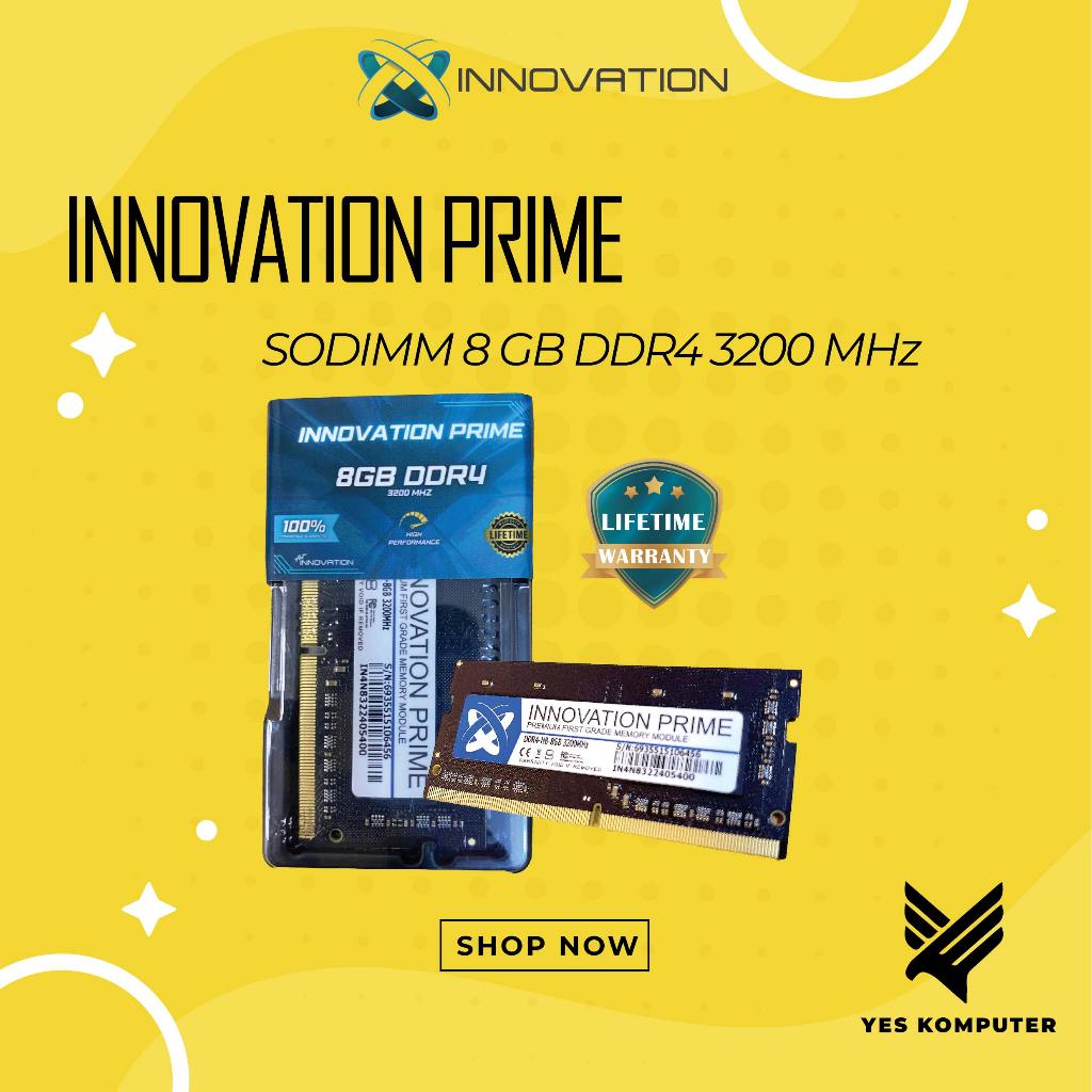 Jual RAM SODIMM INNOVATION PRIME DDR4 8GB 3200MHz | Shopee Indonesia
