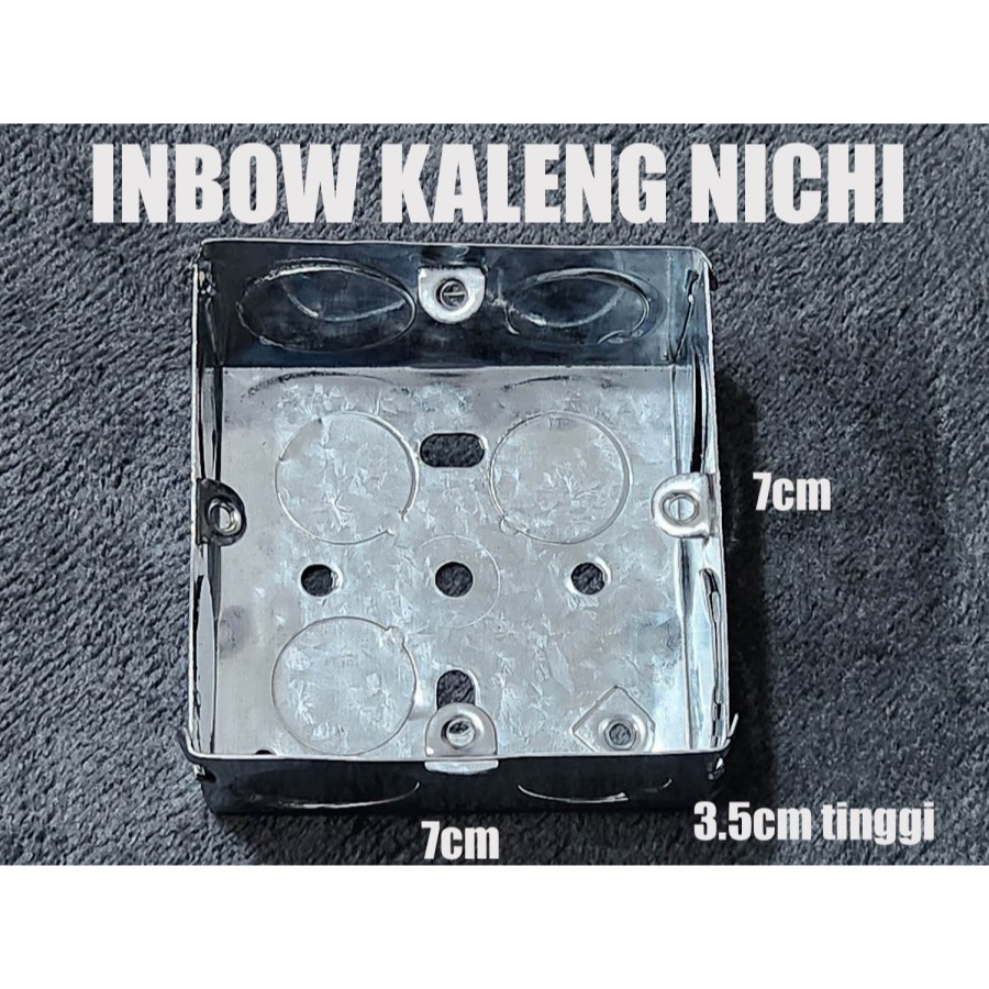 Jual INBOW DUS KALENG TEBEL merk NICHI / IB MANGKOK SAKLAR / DUDUKAN ...