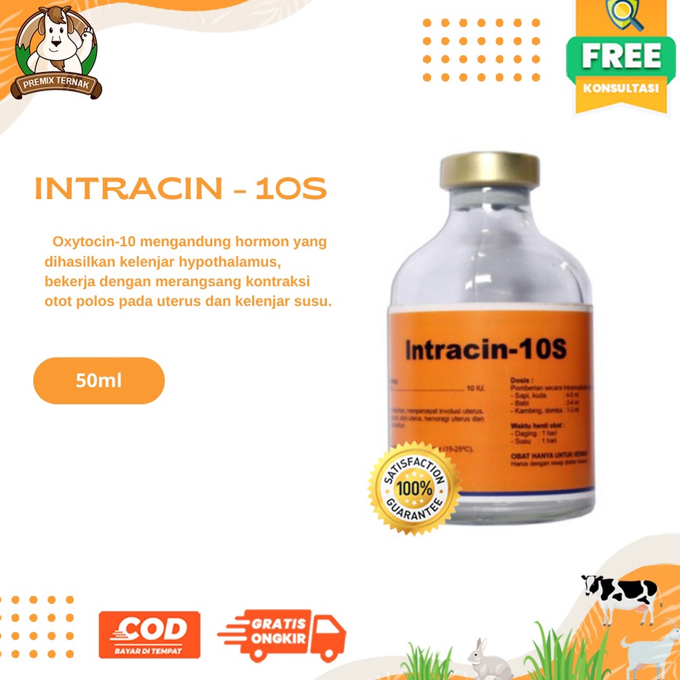 Jual KODE J25U INTRACIN 1S 5ml Hormon Perangsang Kontraksi Uterus ...