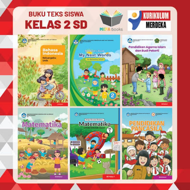 Jual Buku Paket Kelas 2 SD | Shopee Indonesia