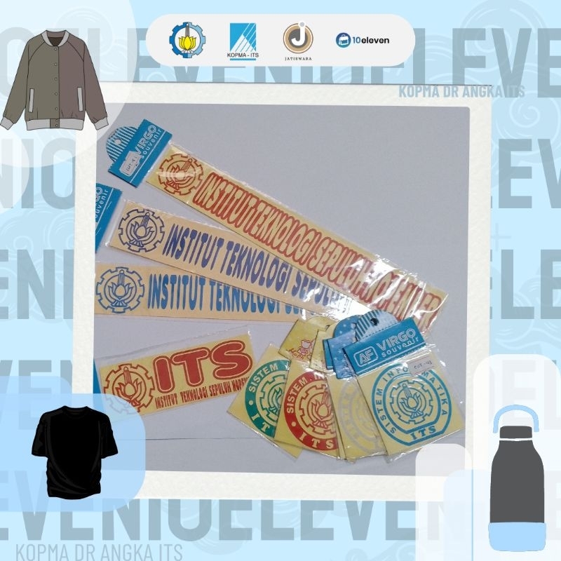 Jual [MERCHANDISE ITS] STIKER VIRGO CUTTING PANJANG - JURUSAN ITS ...