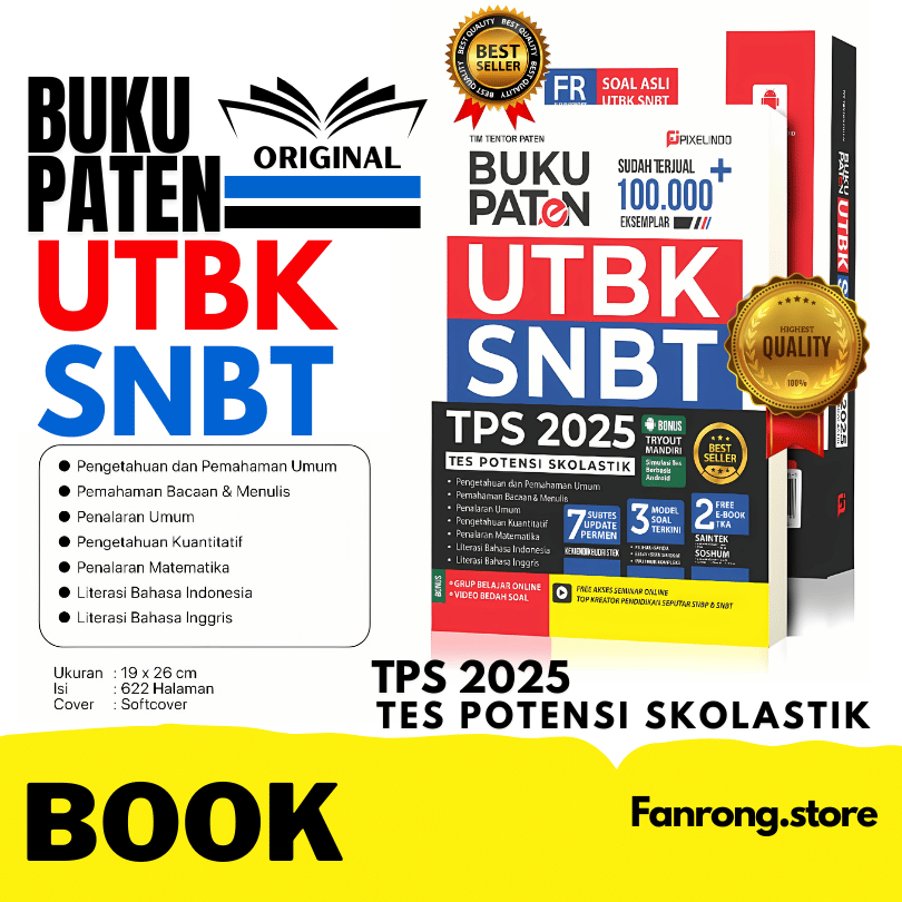 Jual Buku Paten UTBK SNBT 2025 Update Soal Essay Dan Isian Singkat | Shopee Indonesia