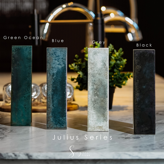 Jual Blue Julius Singres Mosaic Tiles | Mosaic Keramik | Shopee Indonesia