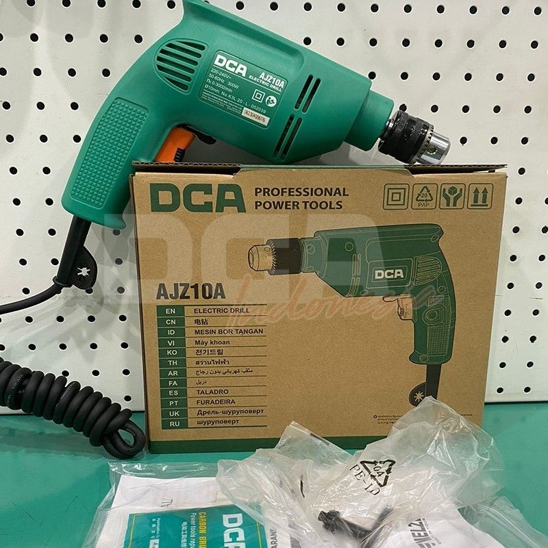 Jual DCA AJZ10A Mesin Bor Tangan Variable Speed 10 mm Bor Listrik 10 mm ...
