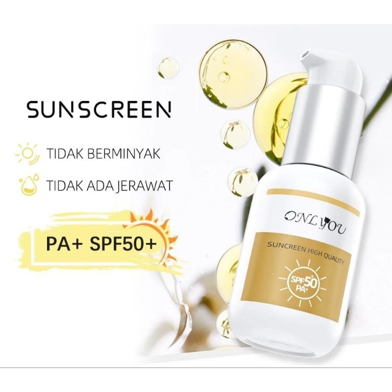 Jual ONLYOU SUNSCREEN UV DEFENDER PROTECTOR SPF50+PA+ | Shopee Indonesia