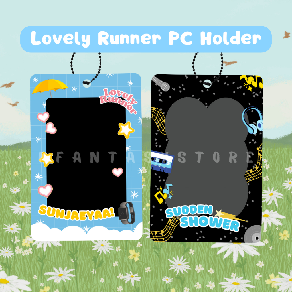 Jual LOVERLY RUNNER THEMED MERCH ACRYLIC PHOTOCARD HOLDER : Byeon Woo ...