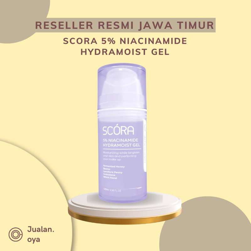 Jual SCORA 5% Niacinamide Hydramoist Gel 100ml - Pelembab Wajah yang Mencerahkan Kulit ...