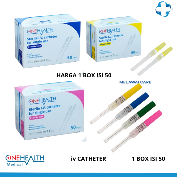Jual Abocath I.V Catheter Jarum Medis Kateter Onehealth Abocet Cateter ...
