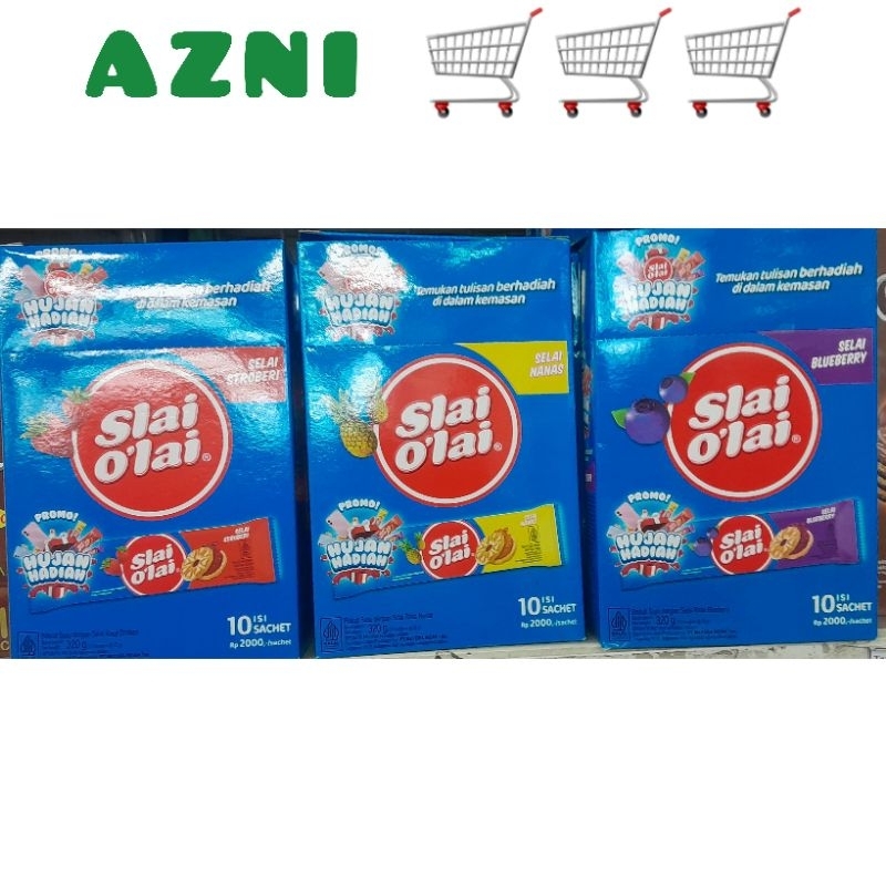 Jual Roma Slai O'lai Box 320 gram (Isi 10 Pcs x 32 gram) | Shopee Indonesia