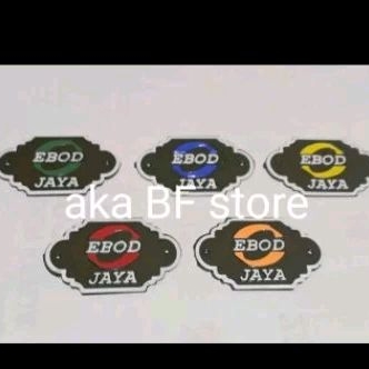 Jual Logo ebod jaya per biji emblem merk sangkar | Shopee Indonesia