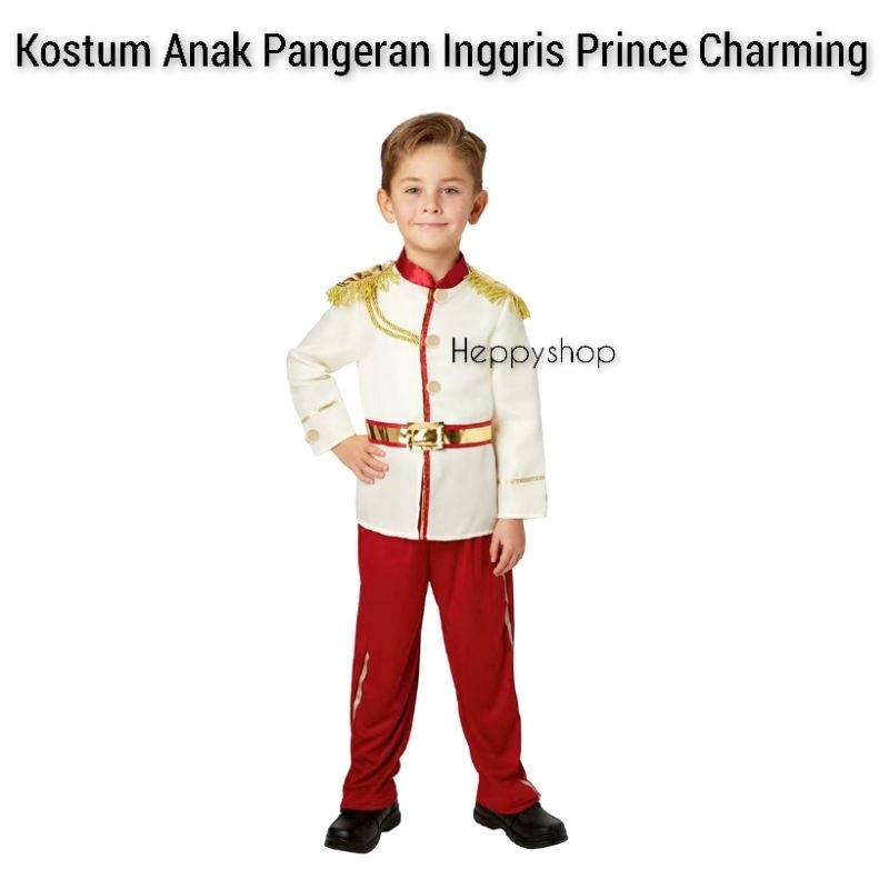 Jual Kostum Anak Pangeran Inggris Prince Charming Baju Costume Cosplay ...