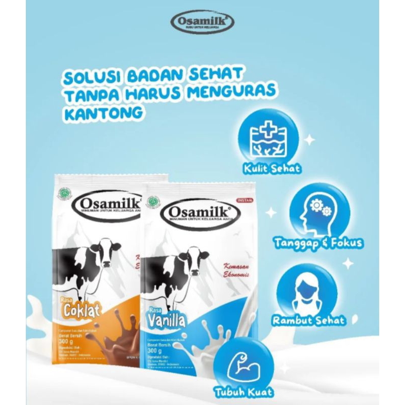 Jual OSAMILK (Susu sapi bubuk untuk keluarga) | Shopee Indonesia