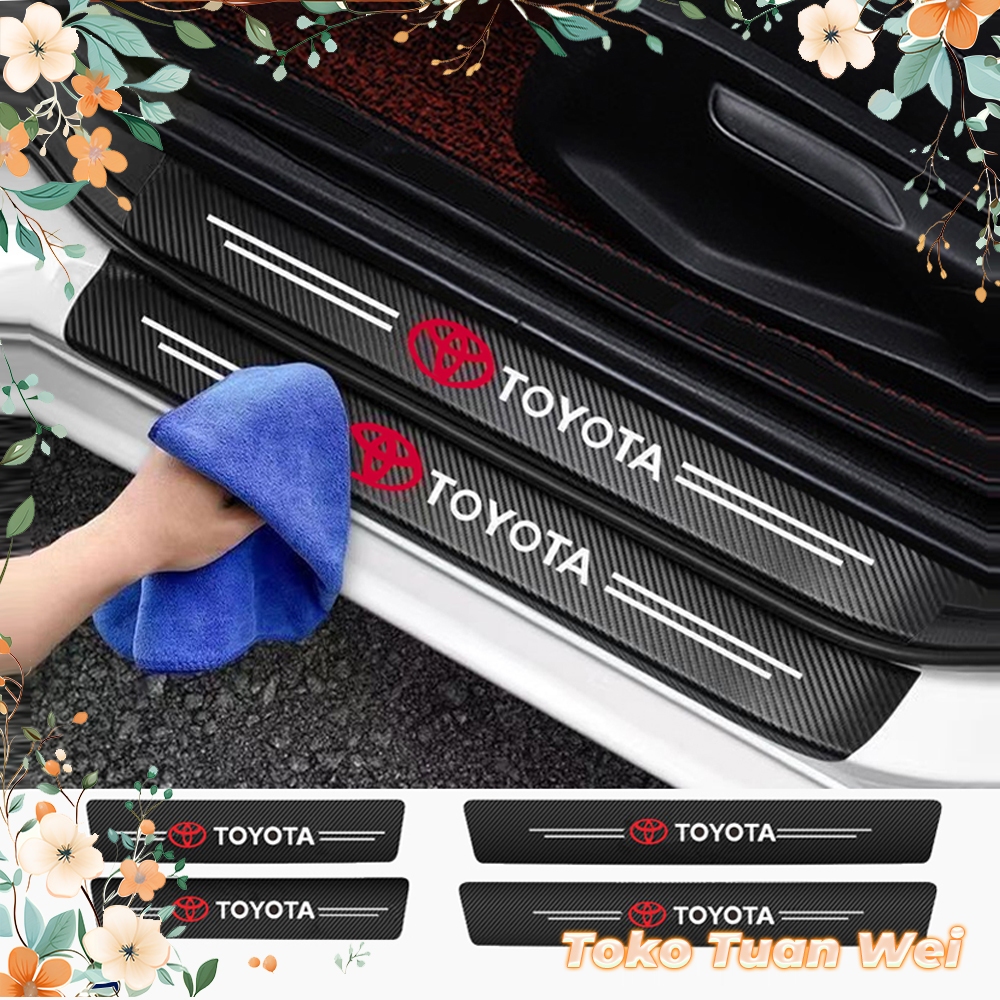 Jual Stiker Pintu Mobil Sticker Mobil Sticker Pelindung Sill Plate 4 ...