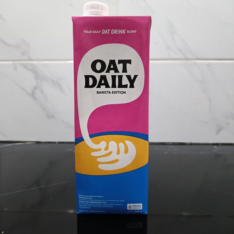 Jual OAT Daily Barista Edition 1L / Oat Milk Susu Bebas Kolesterol ...