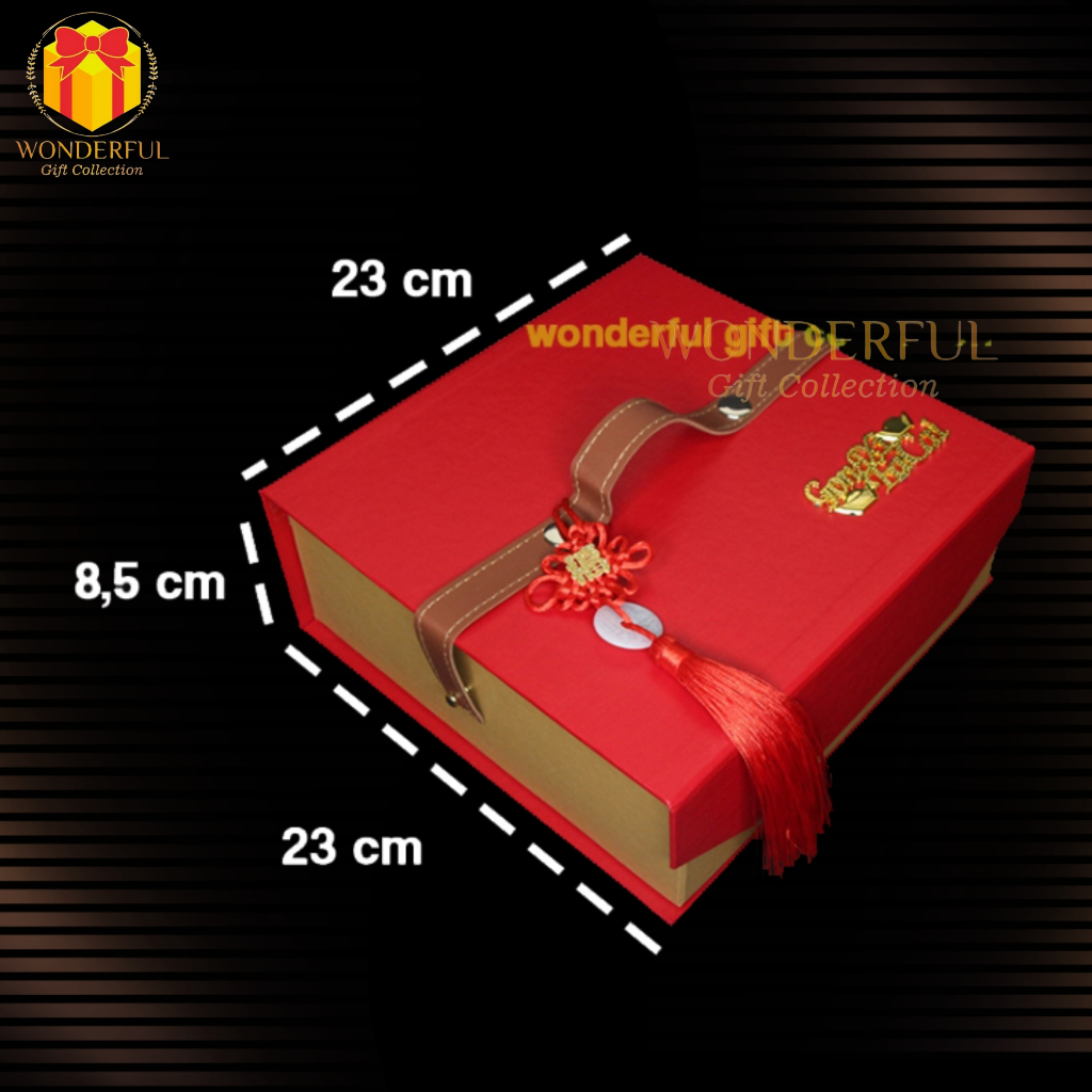 Jual Hardbox Chinese New Year Kotak imlek Model Tas Tenteng Magnet ...