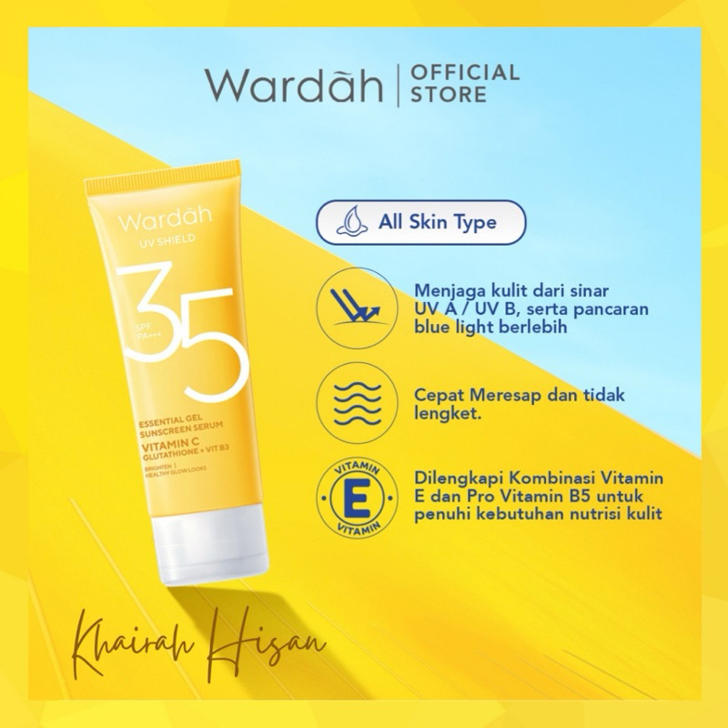 Jual WARDAH SUNSCREEN SPF 35 pa+++ | Shopee Indonesia