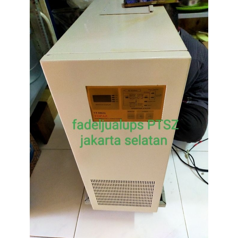 Jual UPS 10kva 10000va topas pascal 1 phase cocok untuk backup komputer printer server printer ...