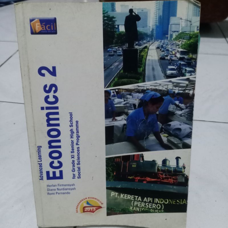 Jual BUKU ECONOMICS 2 (EKONOMI) KELAS 11 / XI SMA | Shopee Indonesia